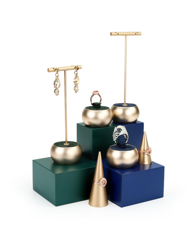 New Luxury Gold Earring Display Stand For Sale - VM Fixtures